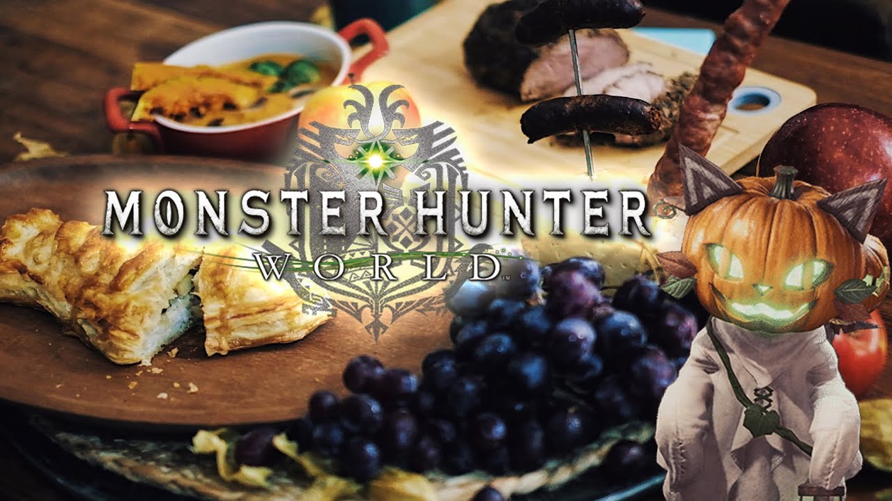 Monster Hunter Food in real life | Autum harvest feast - YouTube