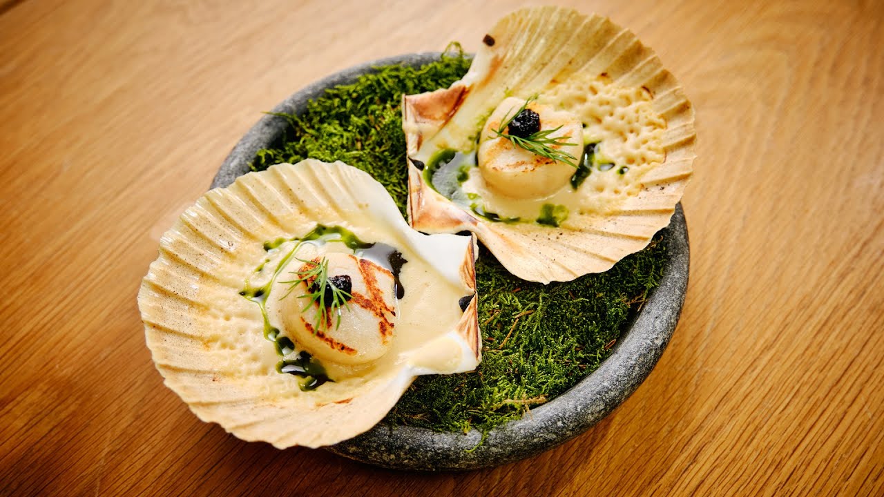 Eldr at Pantechnicon, London: Hand-Dived Scottish Scollops with Smoked ...