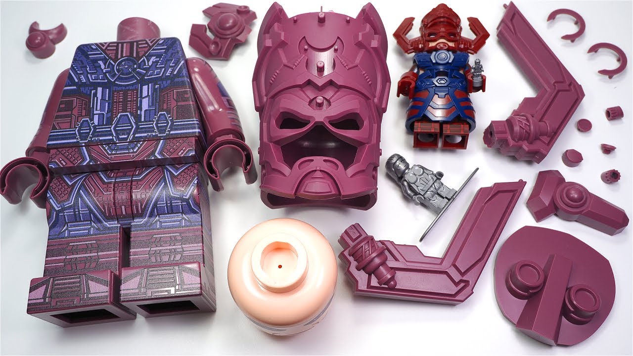 LEGO The Fantastic Four First Steps | Giant Galactus | Unofficial Lego ...