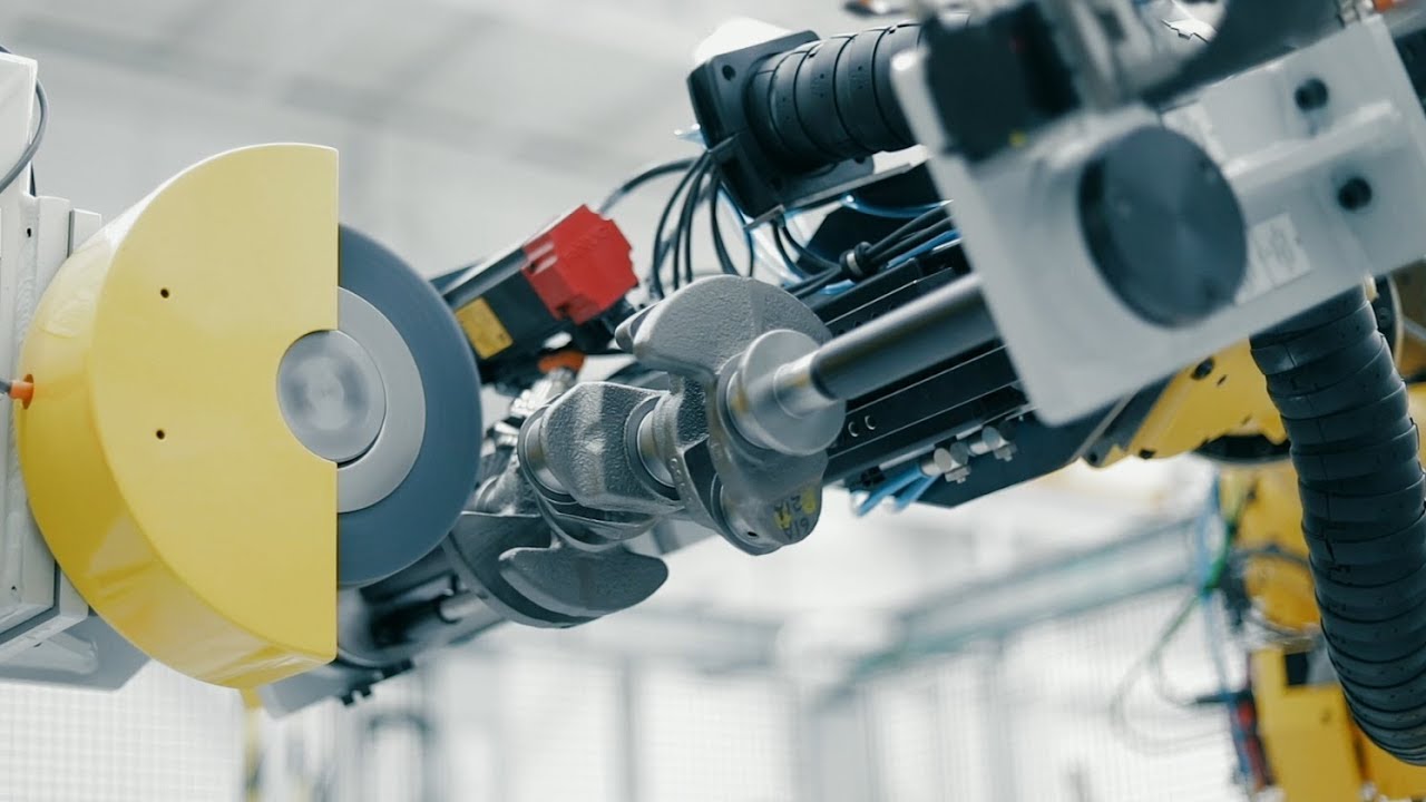 Robotic Deburr - YouTube