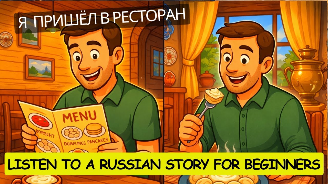 Russian Listening Practice: “At a Restaurant in Russia” – Slow Story ...