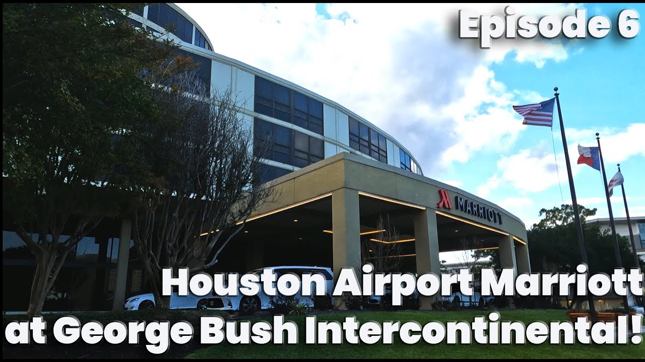 4K| Best Plane Spotting Hotel At IAH! Houston Airport Marriott at ...