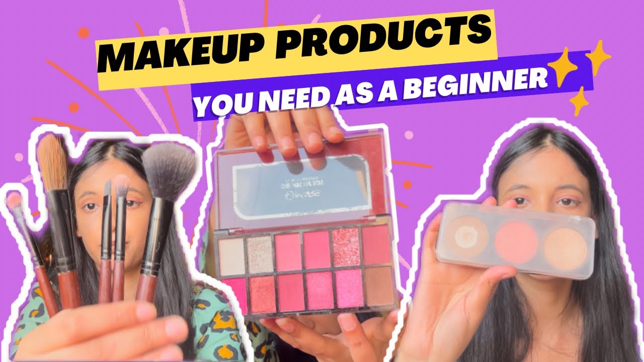 Easy beginner Makeup Kit: What you ACTUALLY need - YouTube