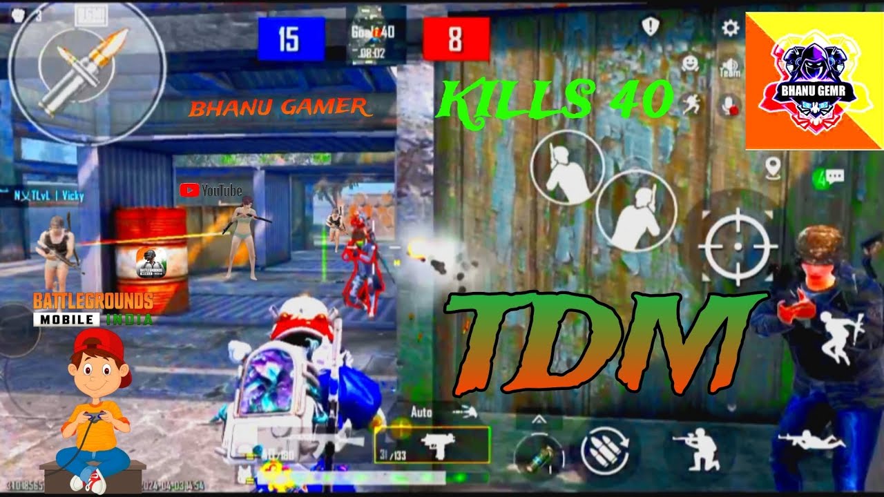 MASTER OF TDM IS BACK 🔥 BGMI TDM VIDEO KILLS 40 Mobile #bgmi #video # ...