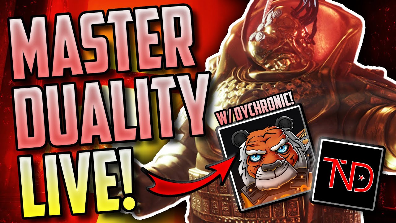 VOD: Master Duality Carries w/ Dychronic! | Special Wednesday Stream 2/ ...