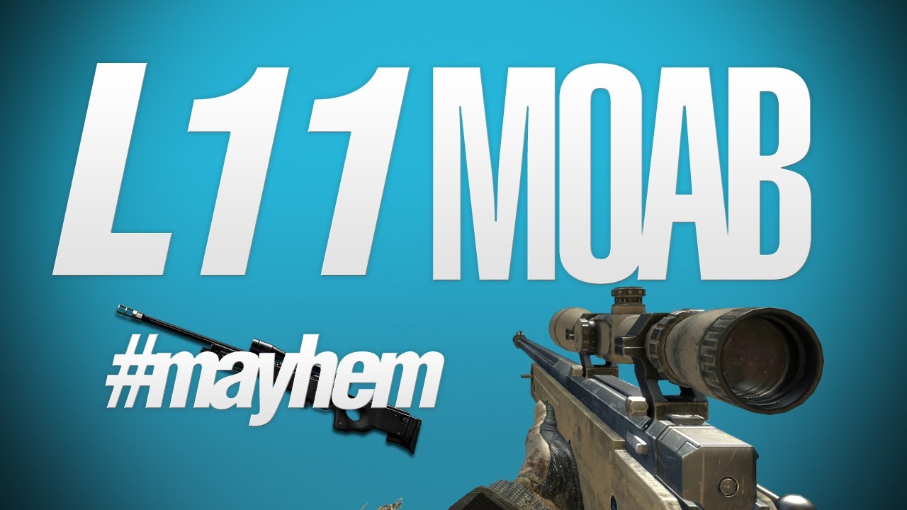 MW3: L11 Sniper MOAB - #MAYhem & Secret Stuff (1080p) - YouTube