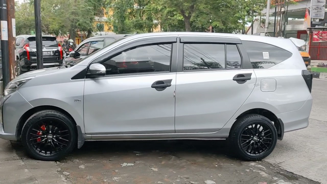 modifikasi Toyota Calya Pake velg racing Ring 16 model brang tampilan ...