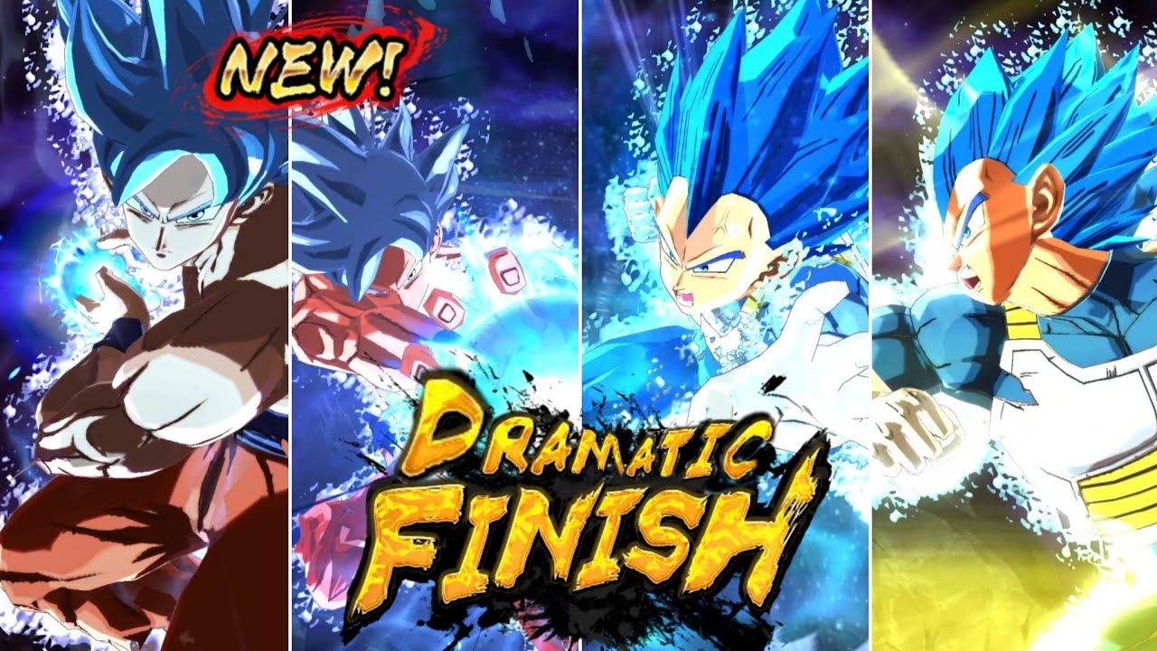 New Dramatic Finish Animation for Ultra Instinct Goku & Blue Evolution ...