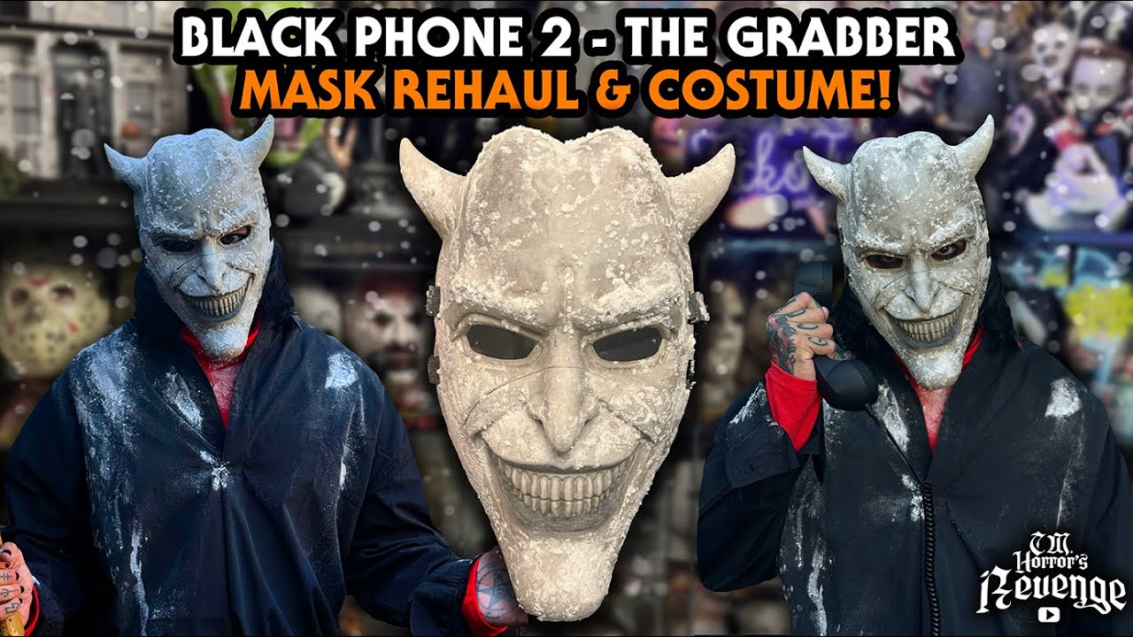 BLACK PHONE 2 MASK REHAUL & COSTUME - THE GRABBER - YouTube