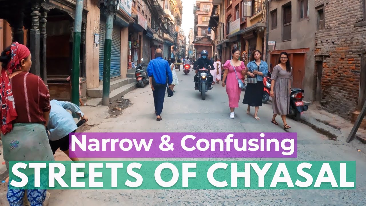 Virtual Walking Tour from Chyasal to Lagankhel | Streets of Lalitpur ...