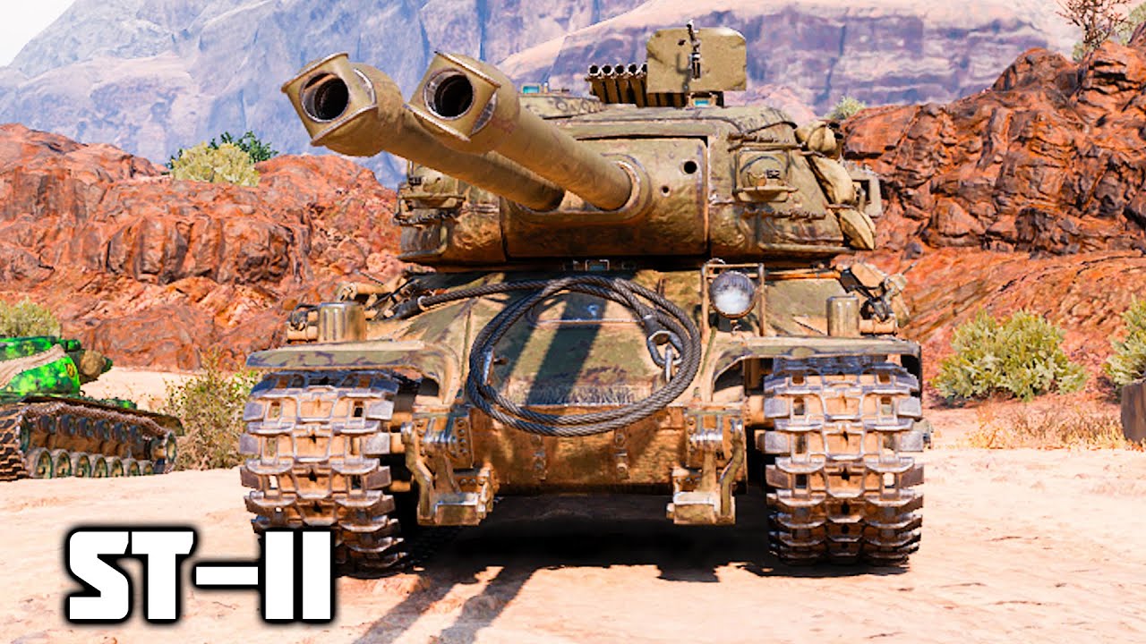 ST-II WoT – 6 Kills, 10,7K Damage - YouTube
