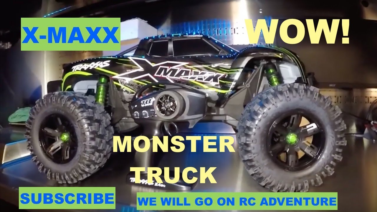 xmaxx rc monster truck, check it out - YouTube