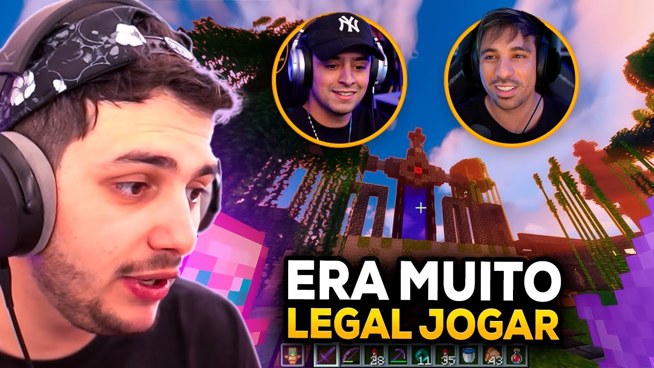 GABE REVISITOU O SEU ANTIGO SERVIDOR DE MINECRAFT - YouTube