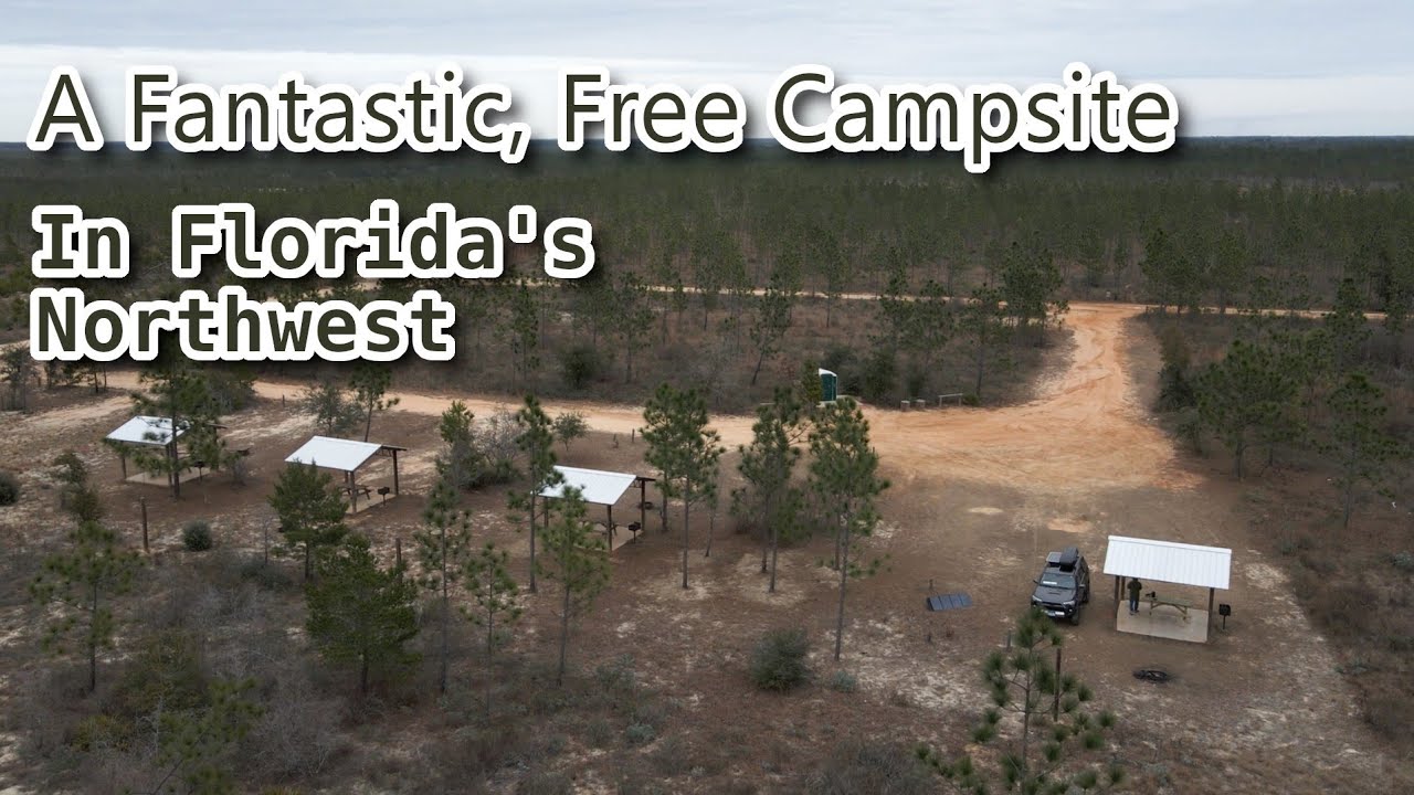 First Steps On the Real Florida Trail and Free Camping - YouTube