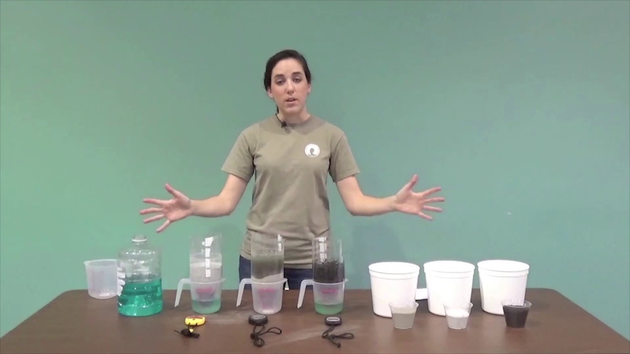 Soil Percolation Experiment - YouTube