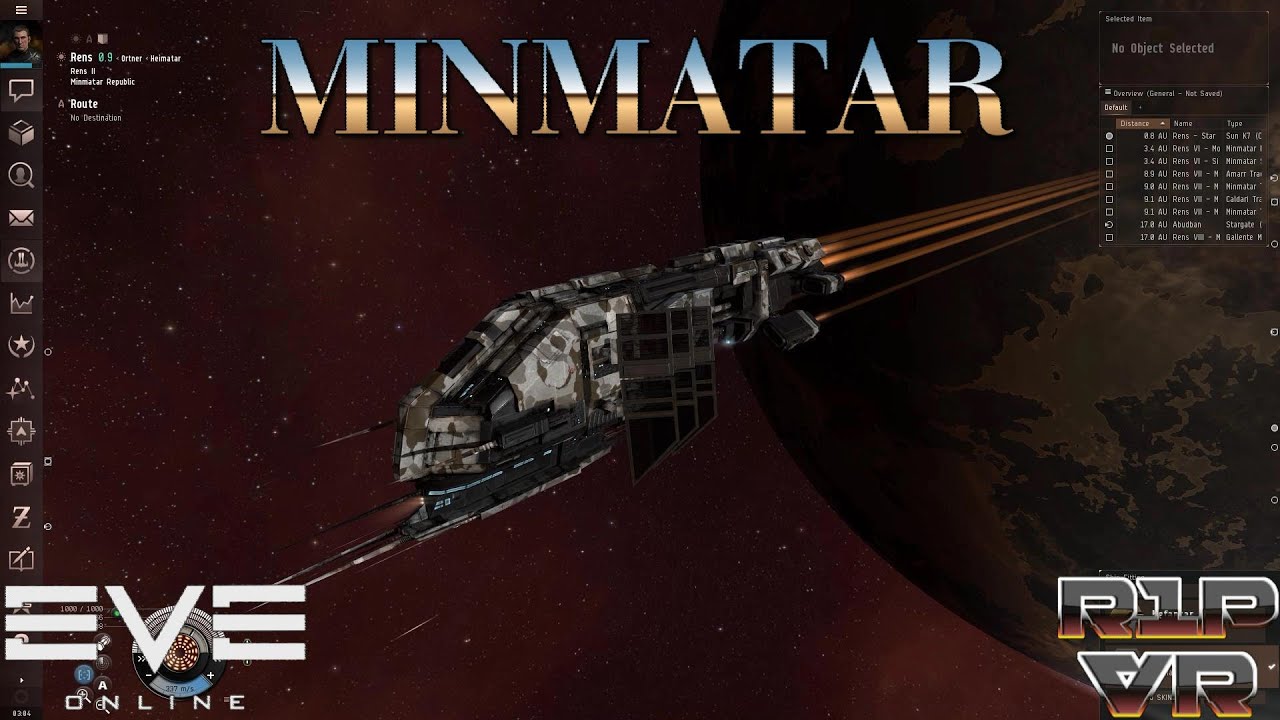SHIP "SKINs" SYSTEM: MINMATAR - EVE Online - YouTube