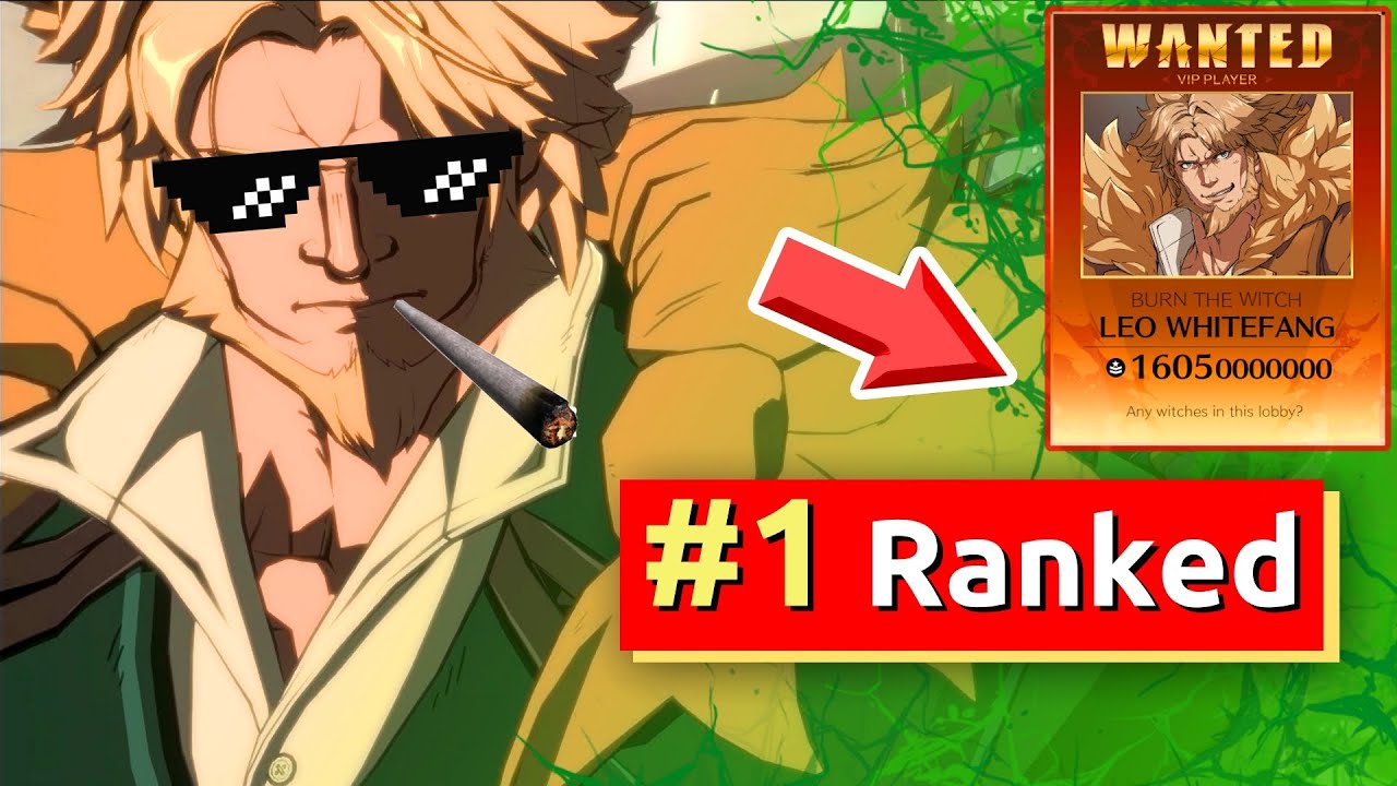 GGST Burn The Witch (#1 Ranked Leo) vs Plush (Anji). Guilty Gear Strive ...