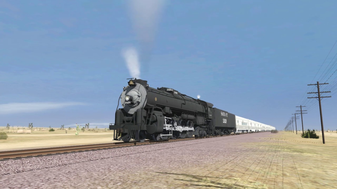 Trainz 2019 Whistle Remake Demonstration - ATSF Northern & Mikado ...