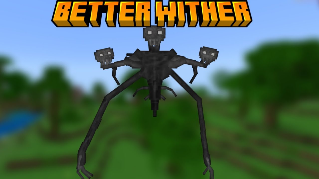A Better Wither | Add-on Terkeren [Minecraft PE V1.20.30+] - YouTube