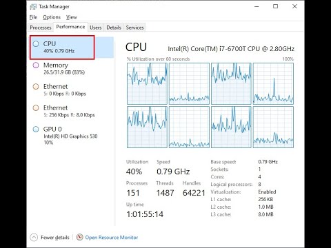 Dell Intel CPU stuck under 1GHz, .66, .72, etc - FIXED! - YouTube