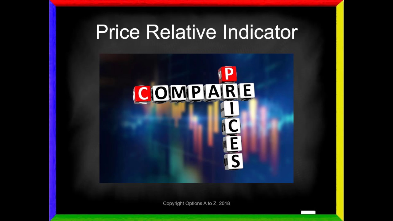 Technical Analysis: Price Relative Indicator - YouTube