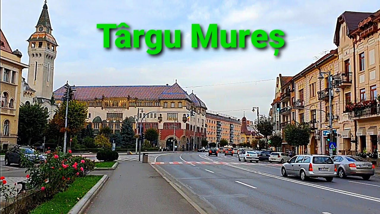 TARGU MURES - old city - YouTube