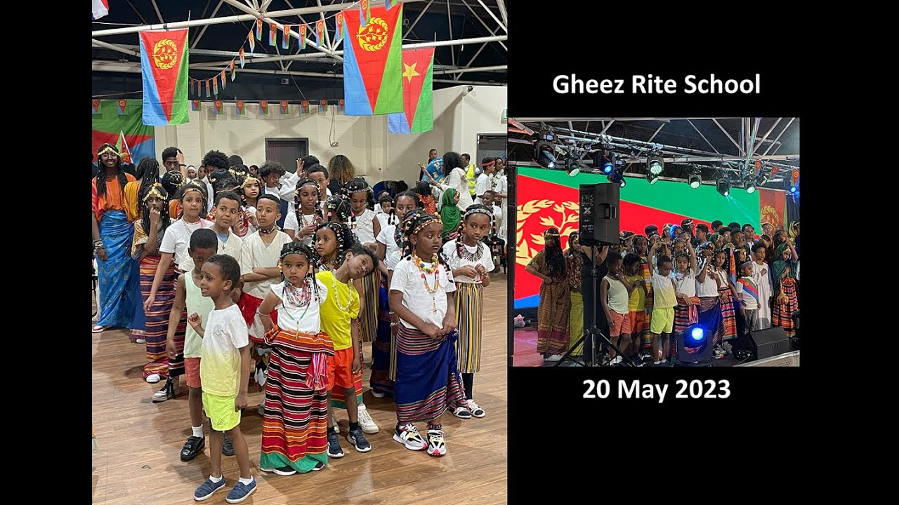 Gheez Rite School at 32nd Eritrean Independency day - London - YouTube