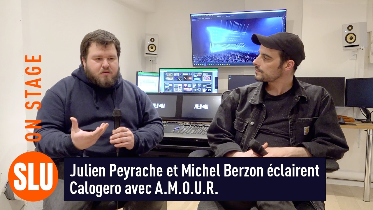 On Stage 24 // Calogero A.M.O.U.R. tour éclairé par Michael Berzon ...