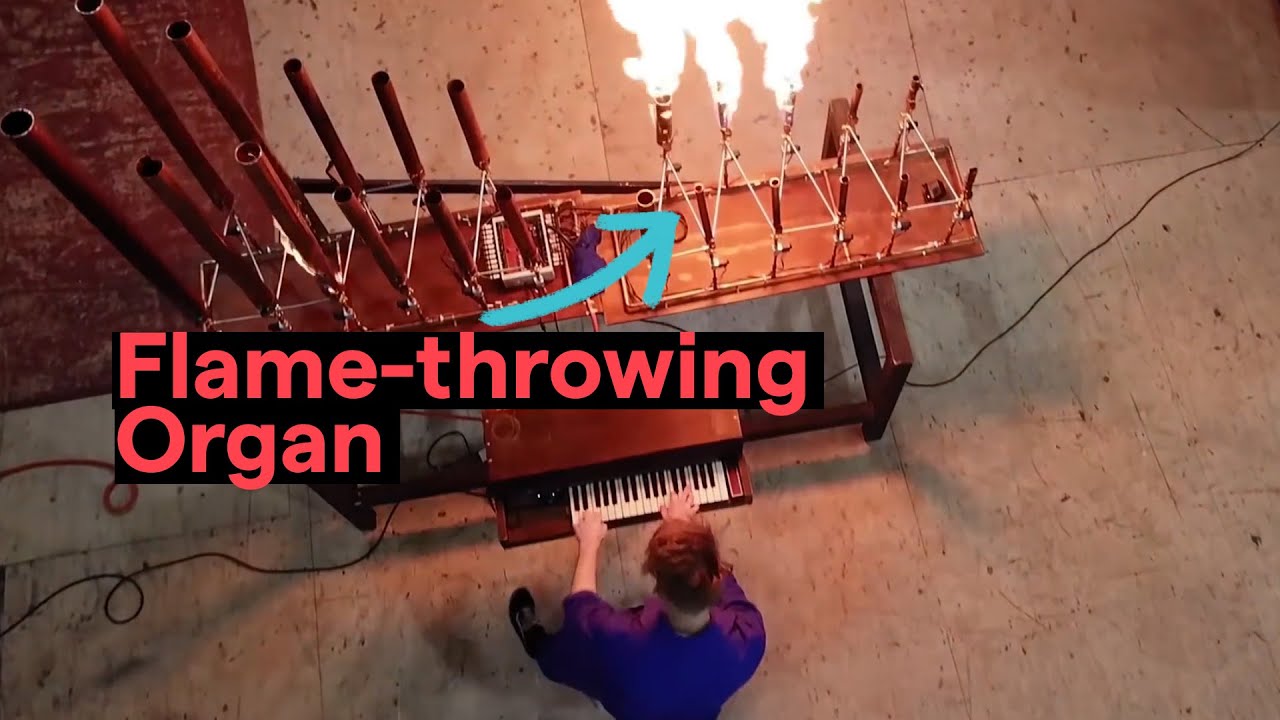 This musician makes his own flame-throwing instruments. Here’s how ...