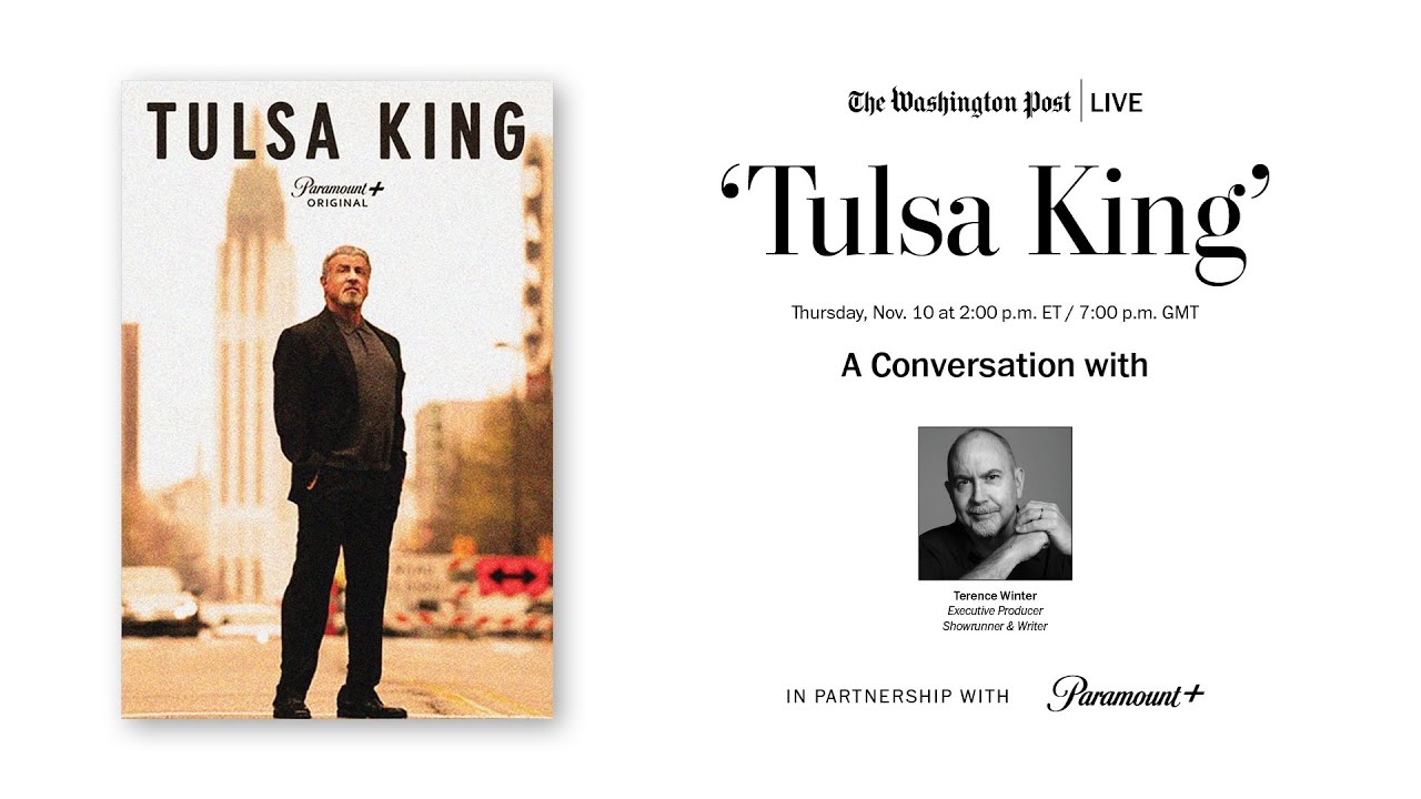 Terence Winter on new show ‘Tulsa King’ (Full Stream 11/10) - YouTube