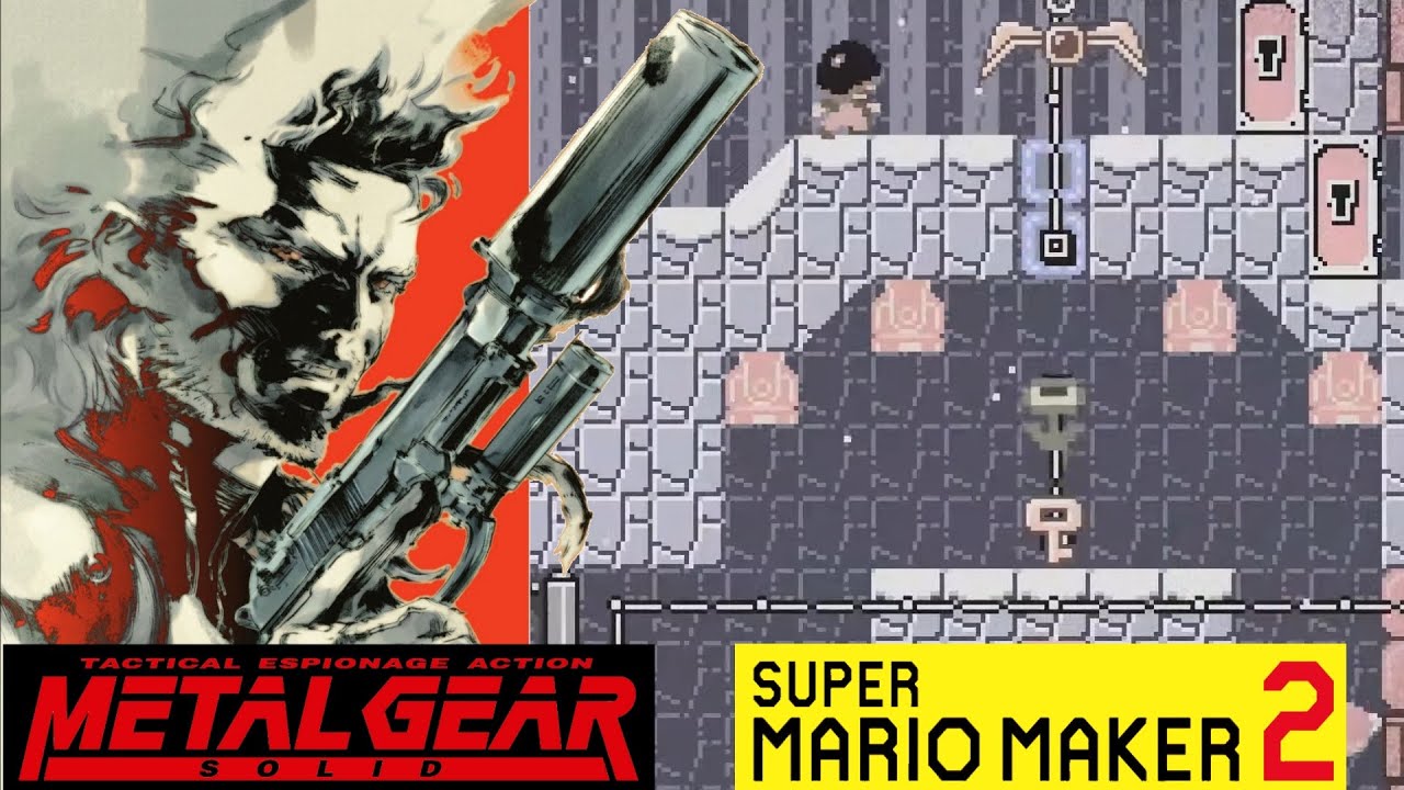 Super Mario Maker 2: Metal Gear Solid Showcase - YouTube