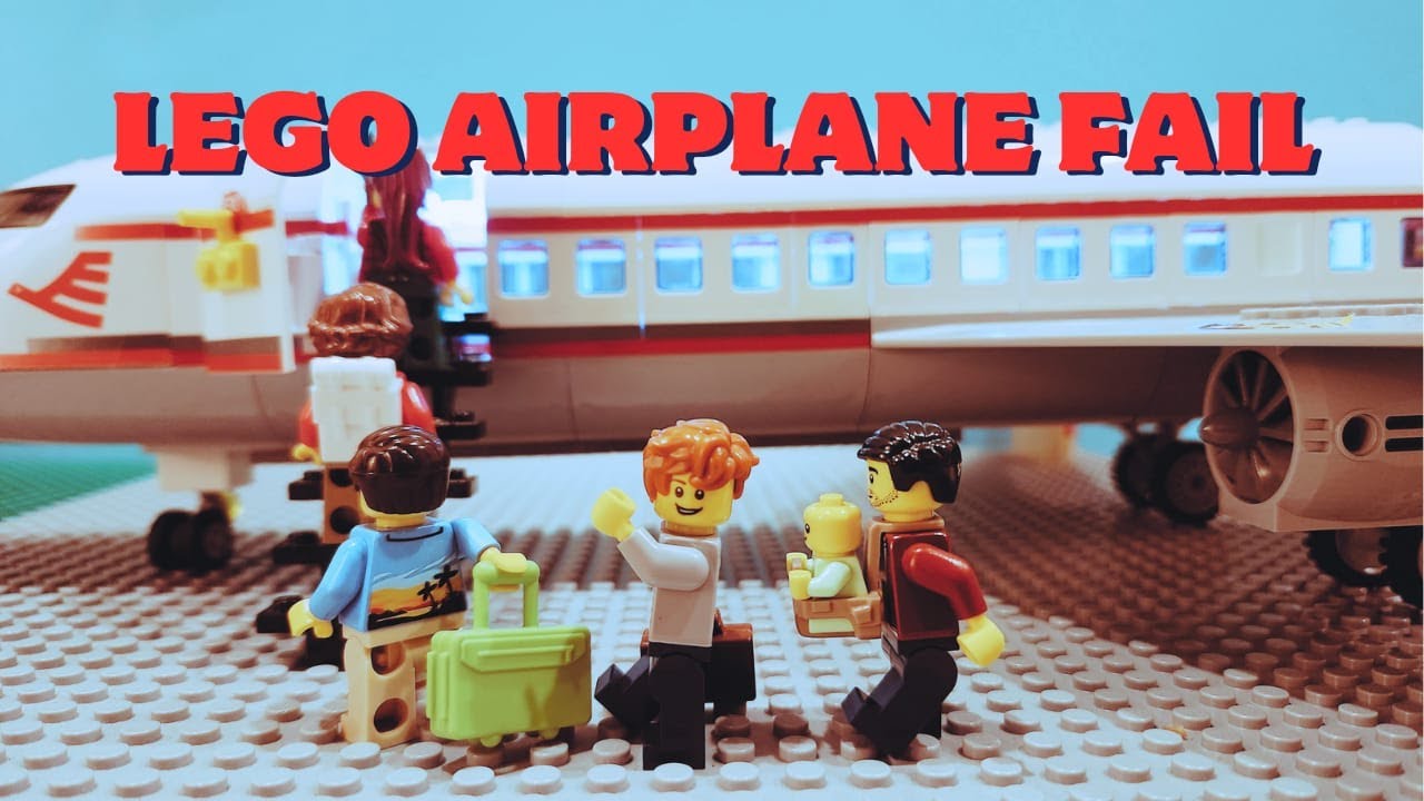 Lego Airplane Fail - YouTube