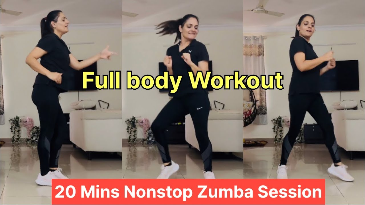 Zumba Session at Home | Full Body Workout | Zumba Dance| Easy Workout ...