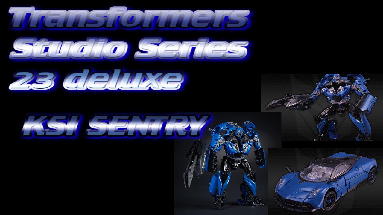 Transformers Studio Series 23 Deluxe KSI Sentry - YouTube