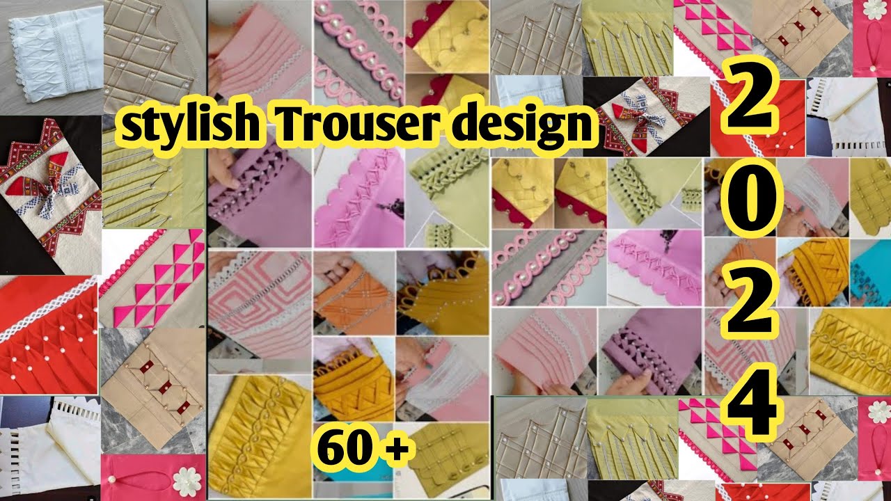 trouser designs ideas ]| capri designs 2024 bottom design || New ...