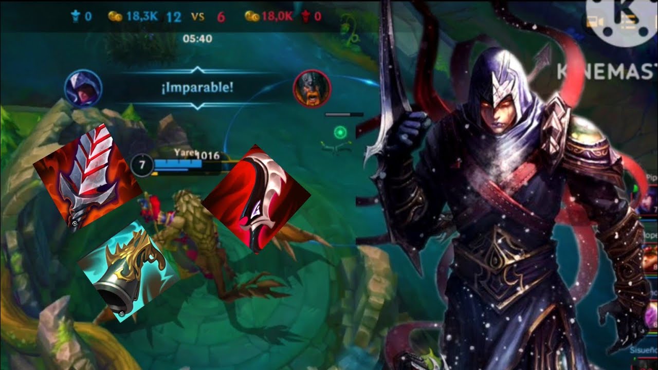 League of Legends Wild Rift Talón el imparable asesino - YouTube