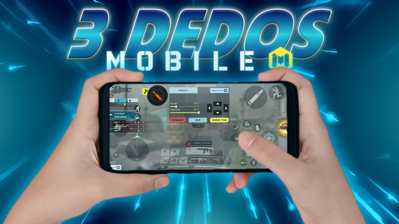 El HUD DEFINITIVO para 3 DEDOS en Call of Duty Mobile 2024 - YouTube