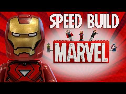 LEGO Marvel: Marvel Logo Speed Build