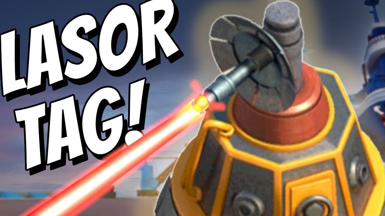 Boom Beach Lasor Beams: Light Your Way to Warships Victory! - YouTube