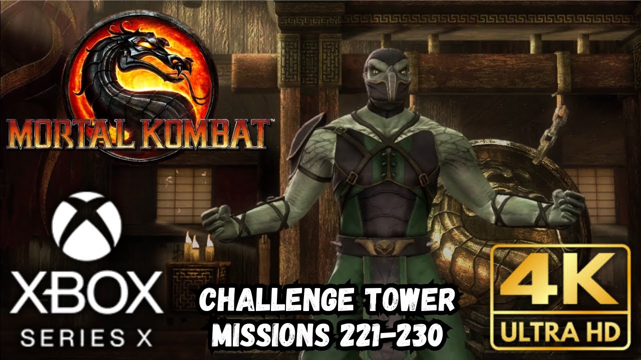 Mortal Kombat 9 Gameplay | Challenge Tower Missions 221-230 | Xbox ...