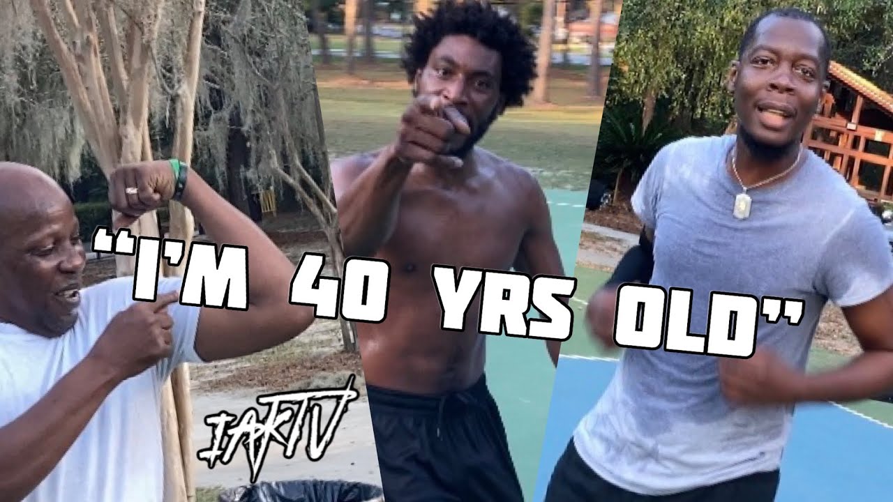 “I Do This Sh*t At 40 Yrs Old!” OGs PULLED UP to the HOOP SESSION and WENT CRAZY! - YouTube