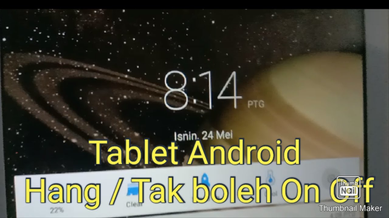Tablet Hang ?? 1 minit selesai || tablet hang solution || Screen tak ...