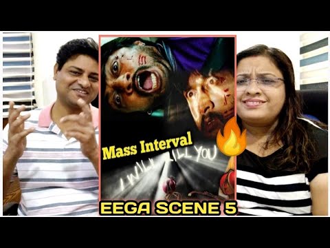 EEGA MASS INTERVAL SCENE REACTION | EEGA MOVIE SCENE 5 | Sudeep, Nani ...