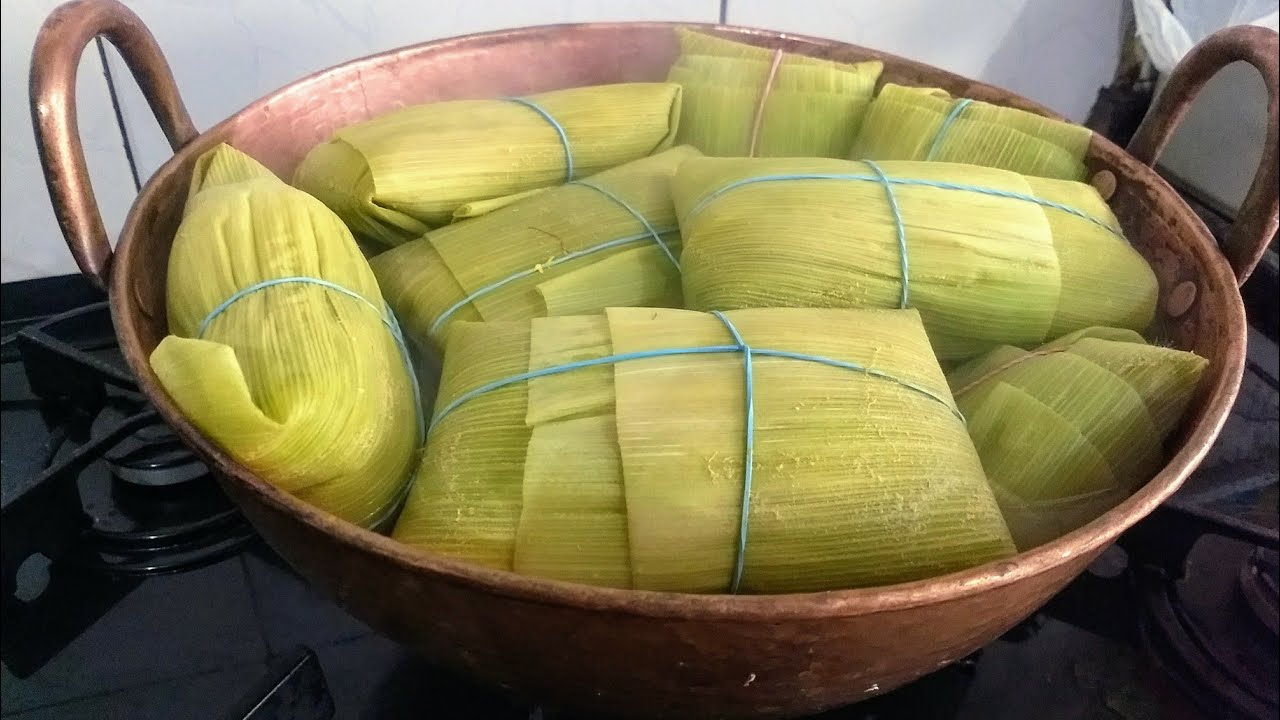 Como fazer Pamonha na palha - YouTube