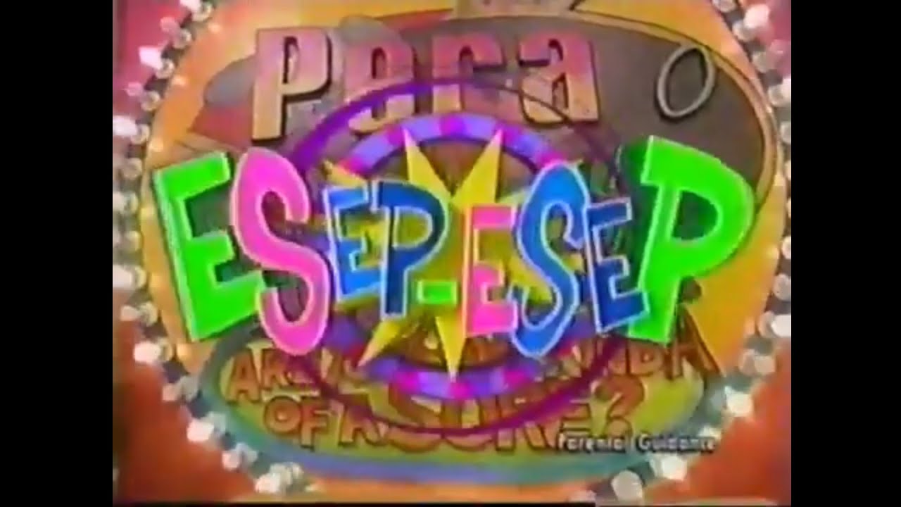 Esep-Esep - MTB: Magandang Tanghali Bayan Temporary Show - August 1999 - YouTube