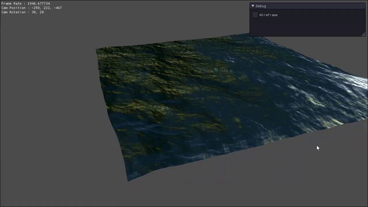 DirectX 3D CS FFT Ocean Water - YouTube