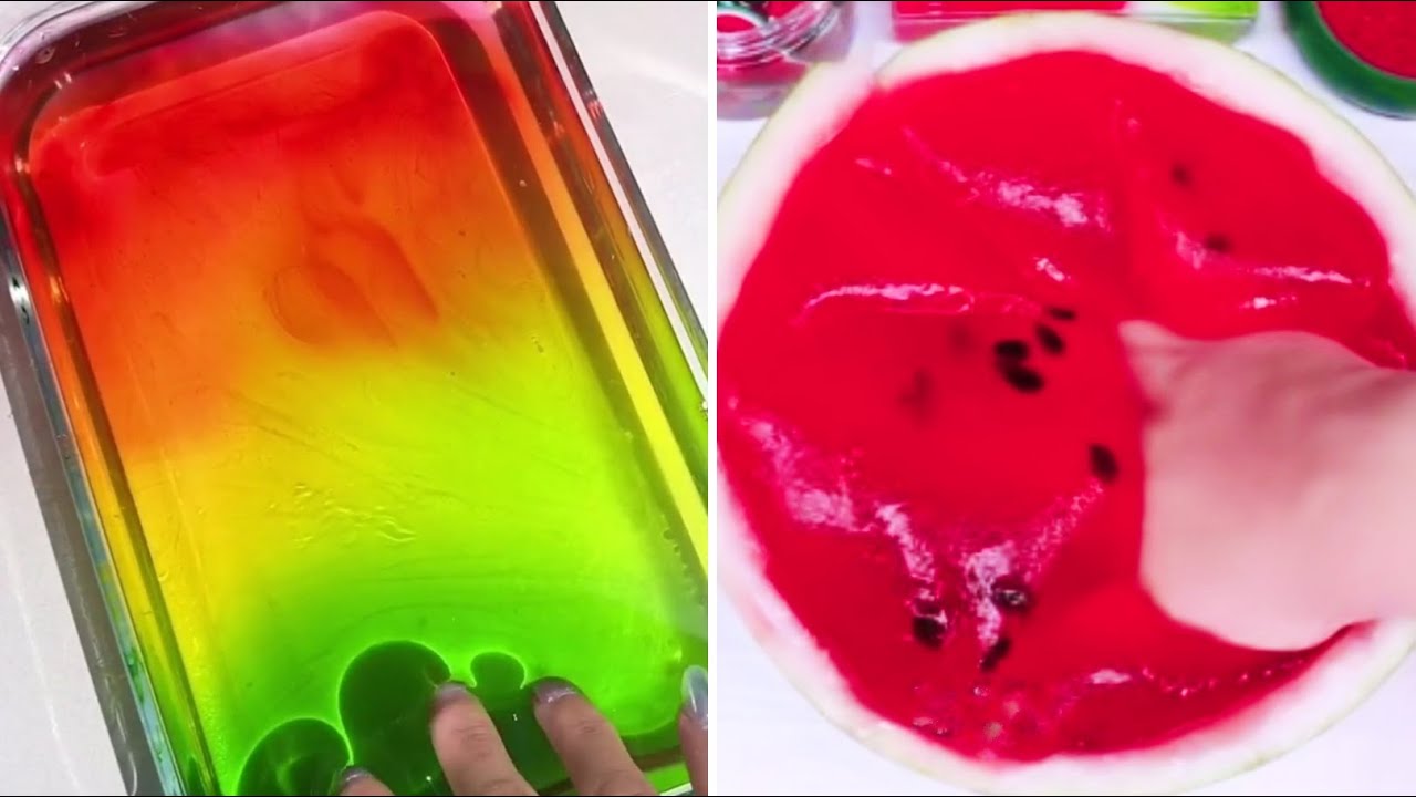 Crystal clear, fun and fun, super perfect and beautiful slime #101 ...