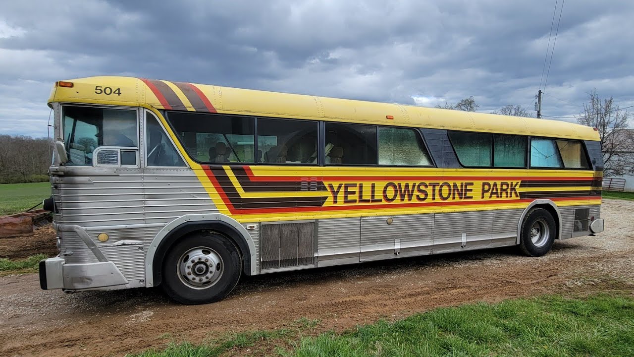 Yellowstone MCI MC5 Bus. Not a Greyhound #busconversion - YouTube