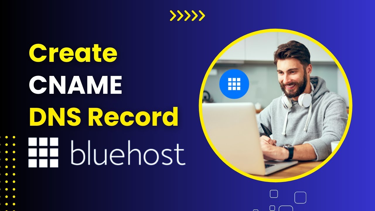 Create a New CNAME Record in Bluehost Web Hosting - YouTube