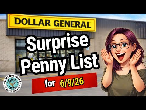 🥳 Surprise Penny List  6/9/26